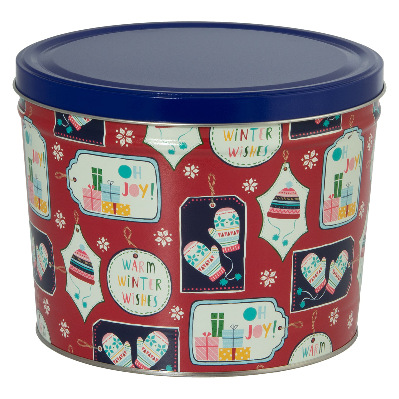 2 Gallon Tin - Gift Tags – Three Mad Poppers